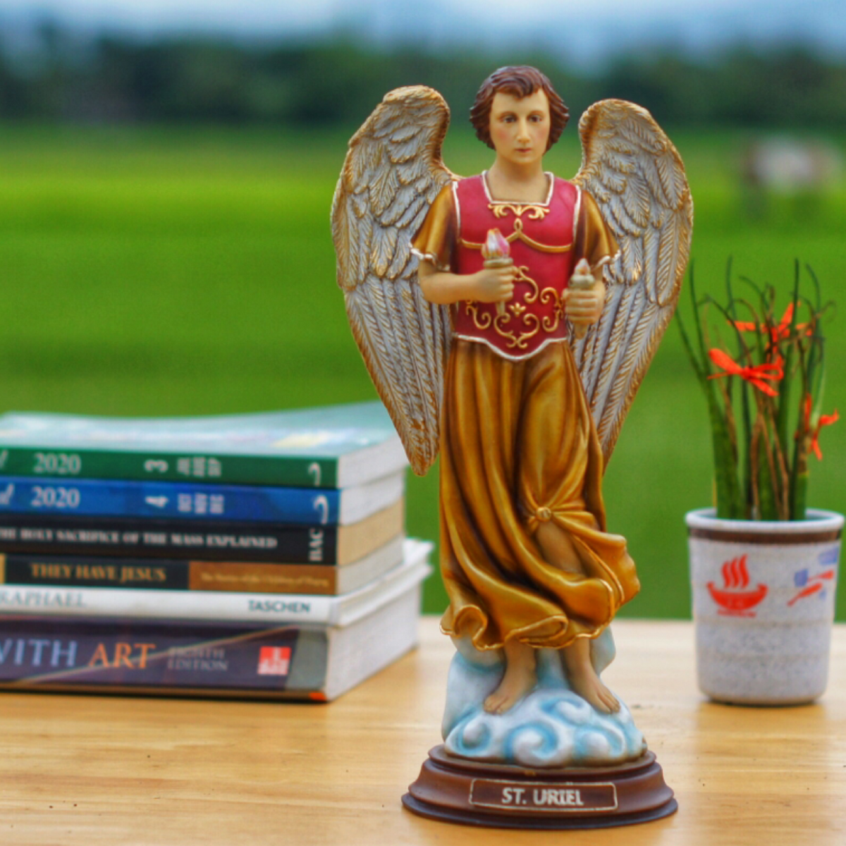 St. Uriel The Archangel Statue – ArteCatolica